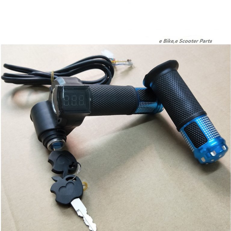 Ebike Grip Lock with LED Display - eCyclingBot